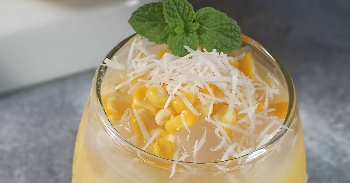 Resep Es Jagung Campur oleh mamamey - Cookpad