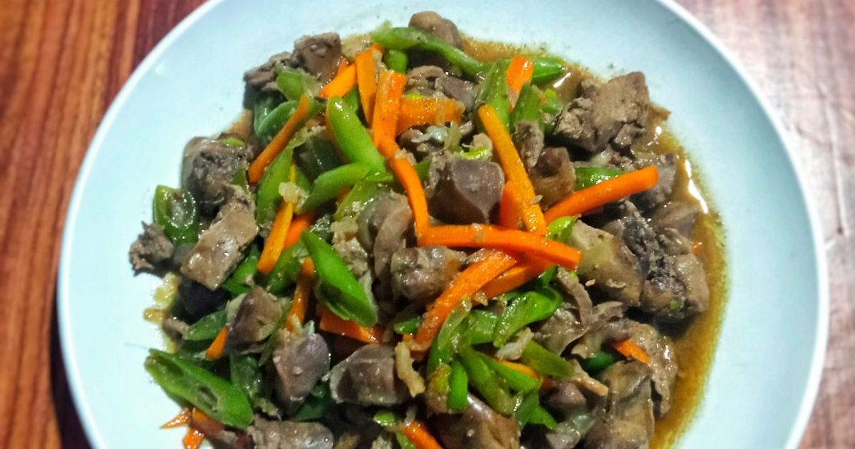 Resep Tumis Buncis Ati Ampela oleh Winniyarti Ummu LaZha - Cookpad