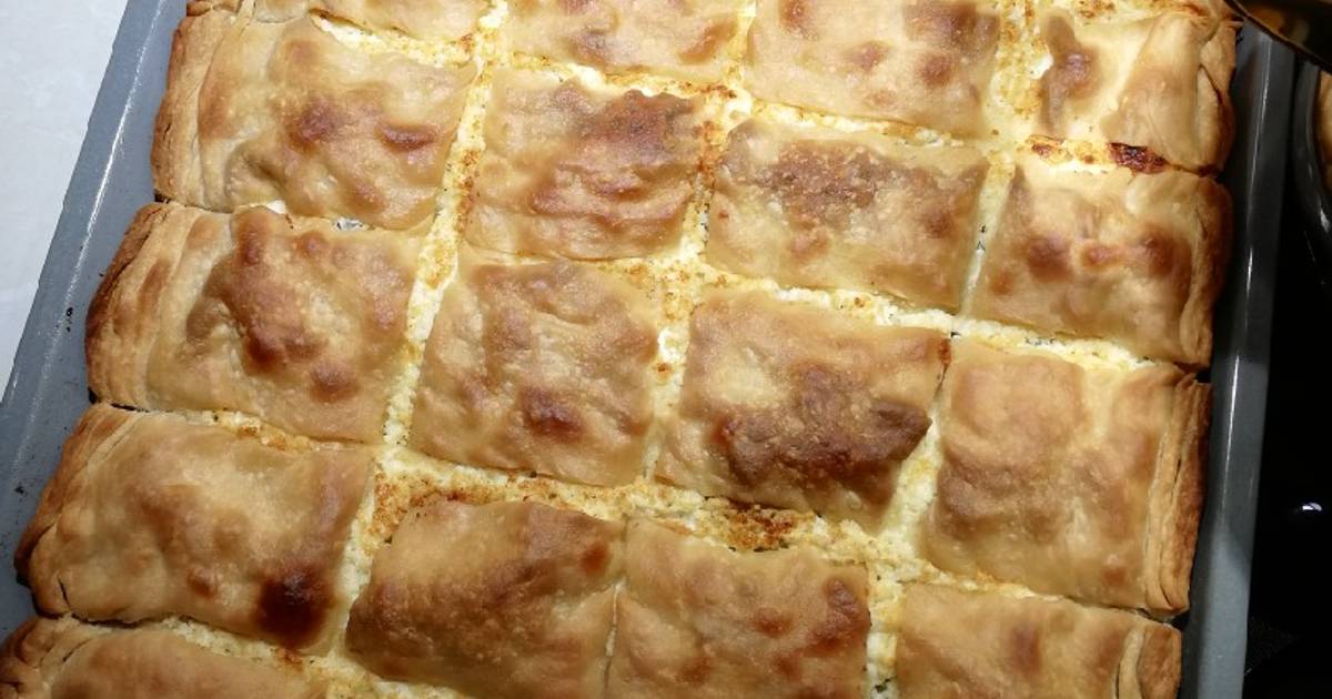 Τυρόπιτα με σπιτικό φύλλο ️ Συνταγή από τον/την Ειρήνη - Cookpad