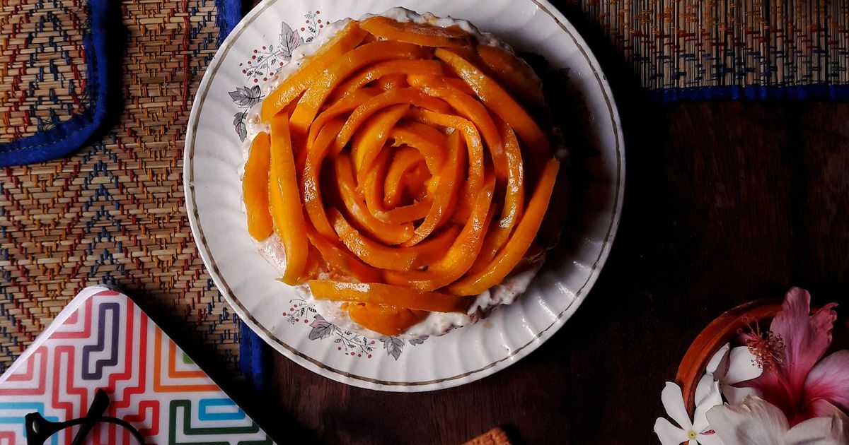 Parle G Ice Cream Cake Recipe by Joyeta Biswas