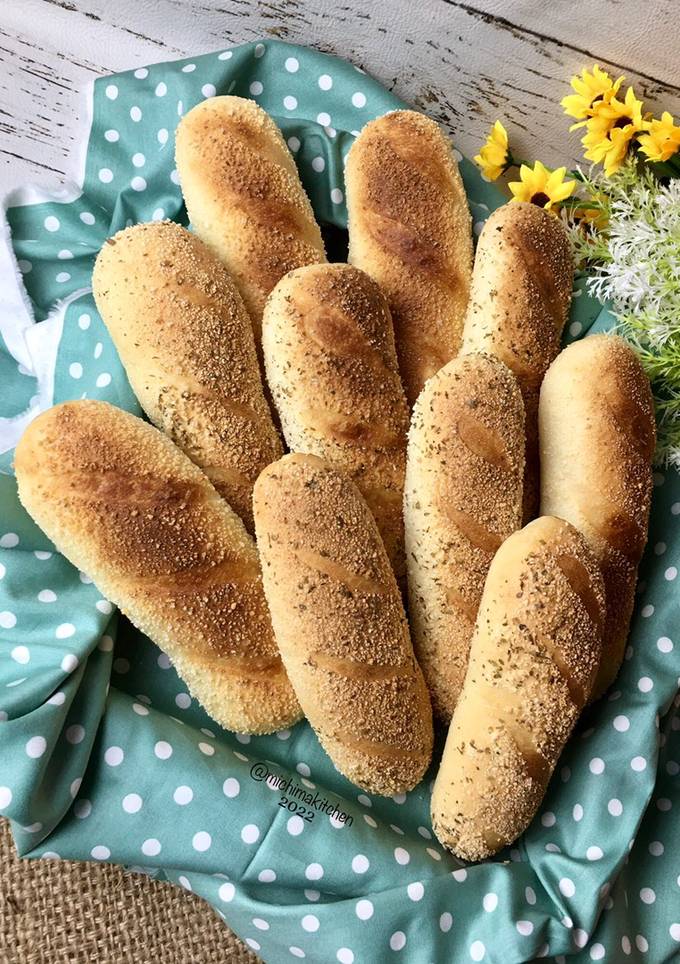 Resep Roti My Way / Soft Baugette tanpa telur, tanpa butter oleh TriLim ...