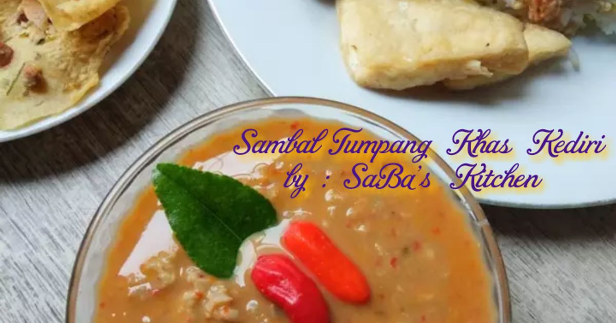 Resep Sambal Tumpang Khas Kediri oleh SaBa's Kitchen - Cookpad