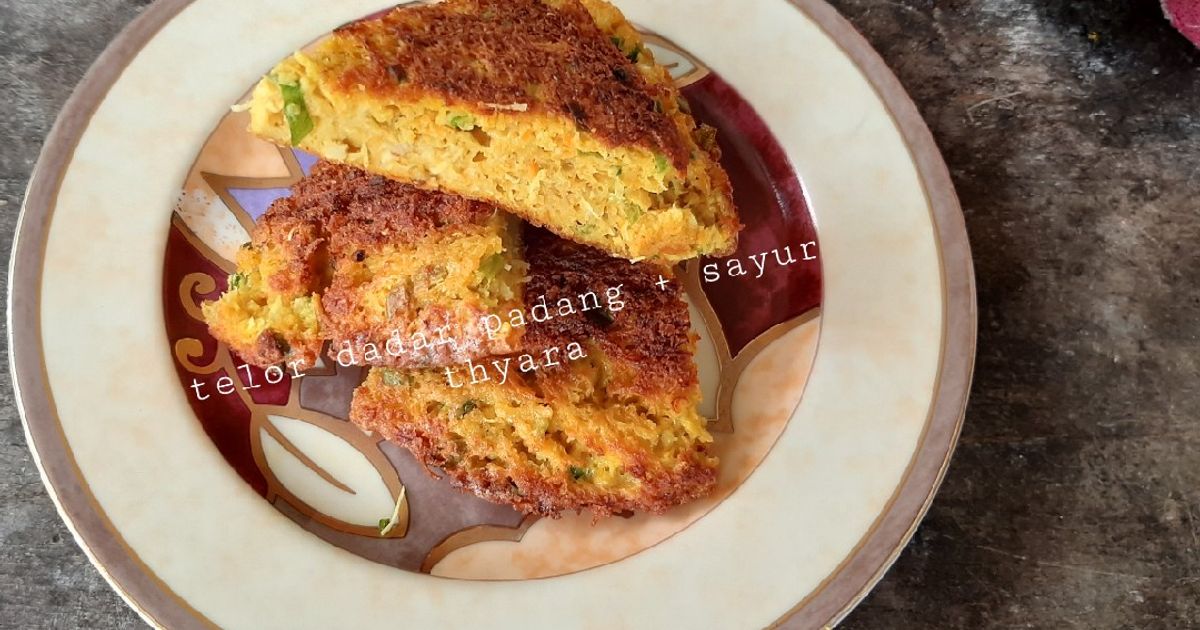 Resep telor dadar padang wortel rumahan enak dan mudah - Cookpad