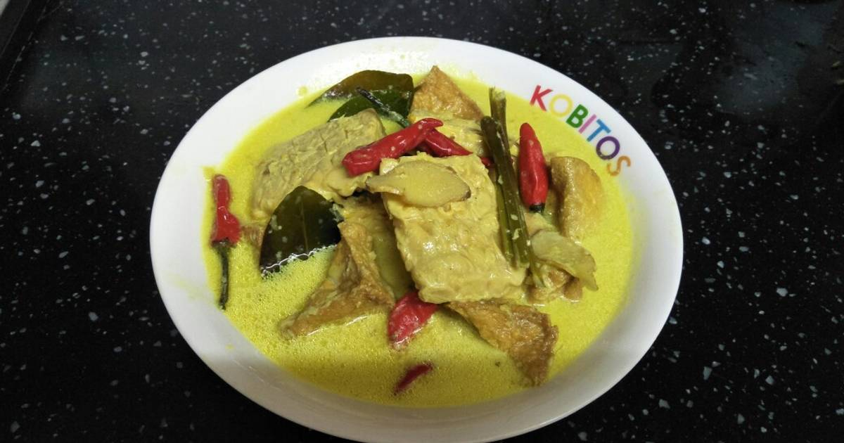Resep Tempe rebus, kuwah santan oleh Nini Gowir - Cookpad