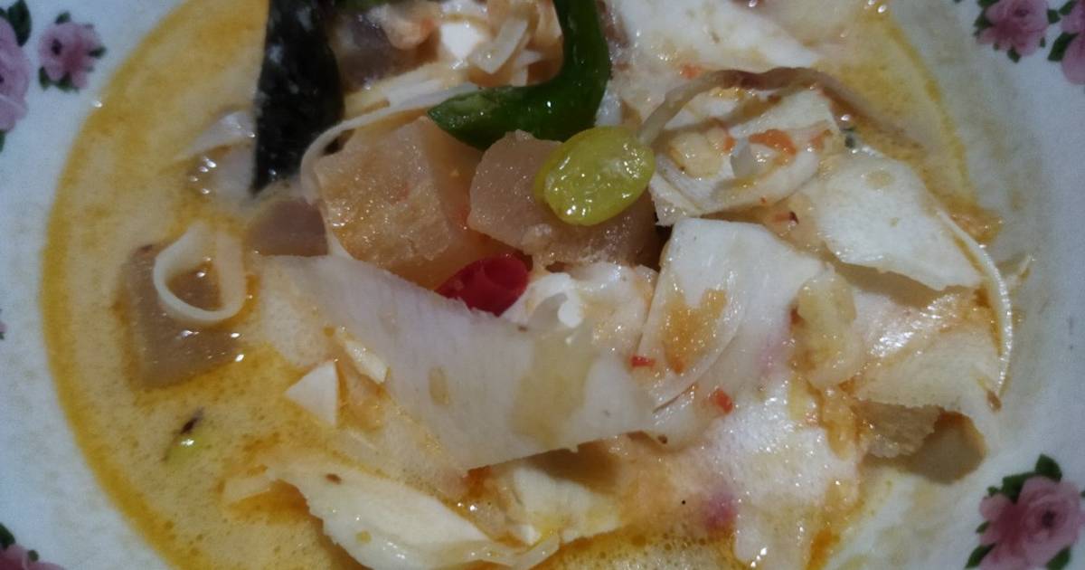 Resep Lodeh bung cecek dan tempe oleh Ahmi Ami - Cookpad