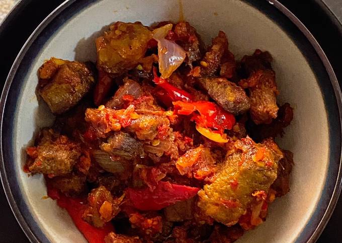 Resipi Dendeng Daging berlado oleh Zieta Ali - Cookpad