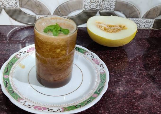 Muskmelon juice Recipe by Seema Sharma - Cookpad