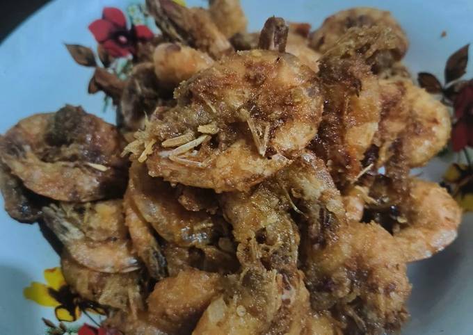 Resep Udang cabe garam sederhana oleh nta chuby - Cookpad