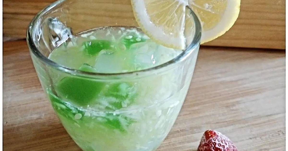 Resep Es Timun Lemon Nata De Coco oleh Intan Lianti - Cookpad