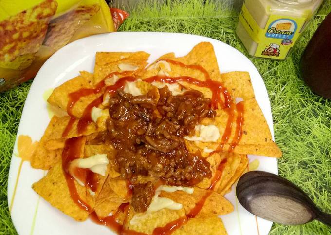 Resep Nachos simple oleh Finding okthaf - Cookpad