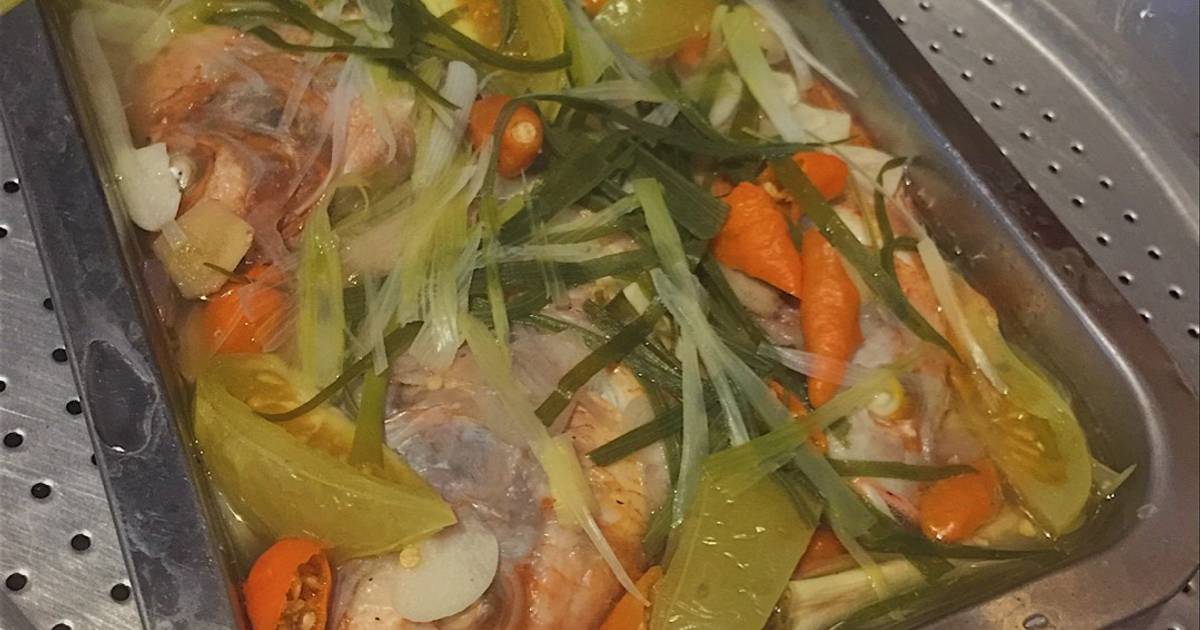 Resep Kakap masak Steam oleh Anisyah Kholifah - Cookpad