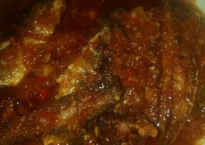 Resep Ikan Cue Bumbu Sarden Pedas Oleh Mama Ijung Cookpad
