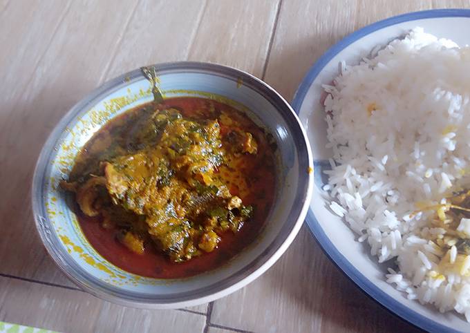 Banga stew with white rice Recipe by Ogoh Samuel - Cookpad