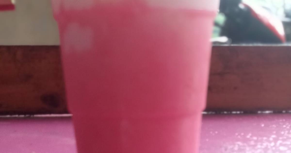 326 resep es strawberry cup enak dan mudah - Cookpad