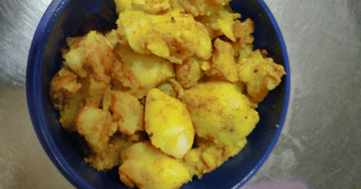 Aloo Sukhi Sabji / Potato Dry Veg Recipe by Asif Khan - Cookpad