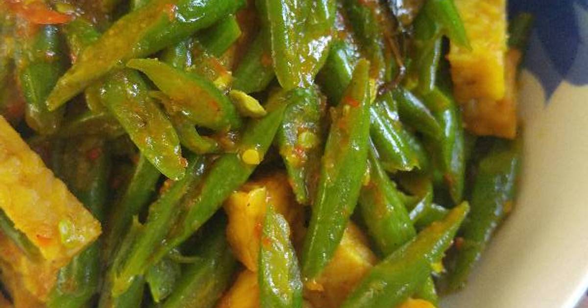 Resep Buncis tempe tumis bumbu oleh Yenlie Wang - Cookpad