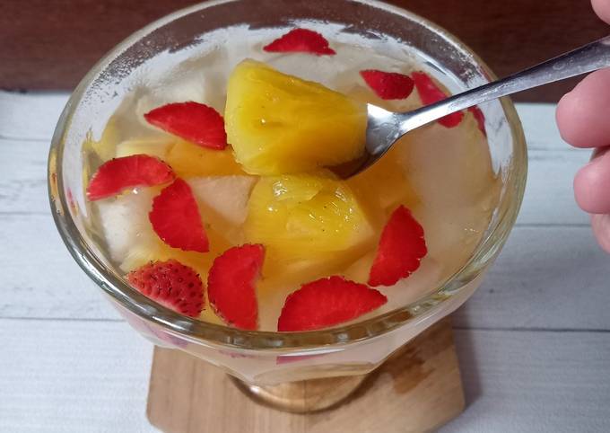 Resep Es Buah Simpel oleh Dapur Bunda Aileen (Ratna) - Cookpad