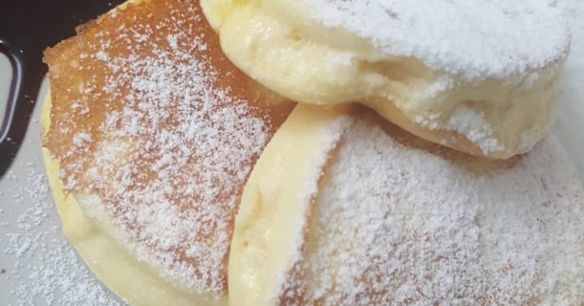Resep Fluffy japanese pancake oleh winda septiani - Cookpad