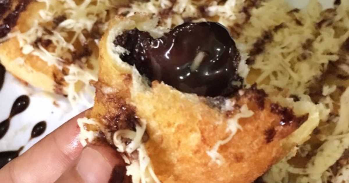 Resep Roti Goreng Coklat Keju Lumer Mudah Dan Enak oleh Anes Tresia ...