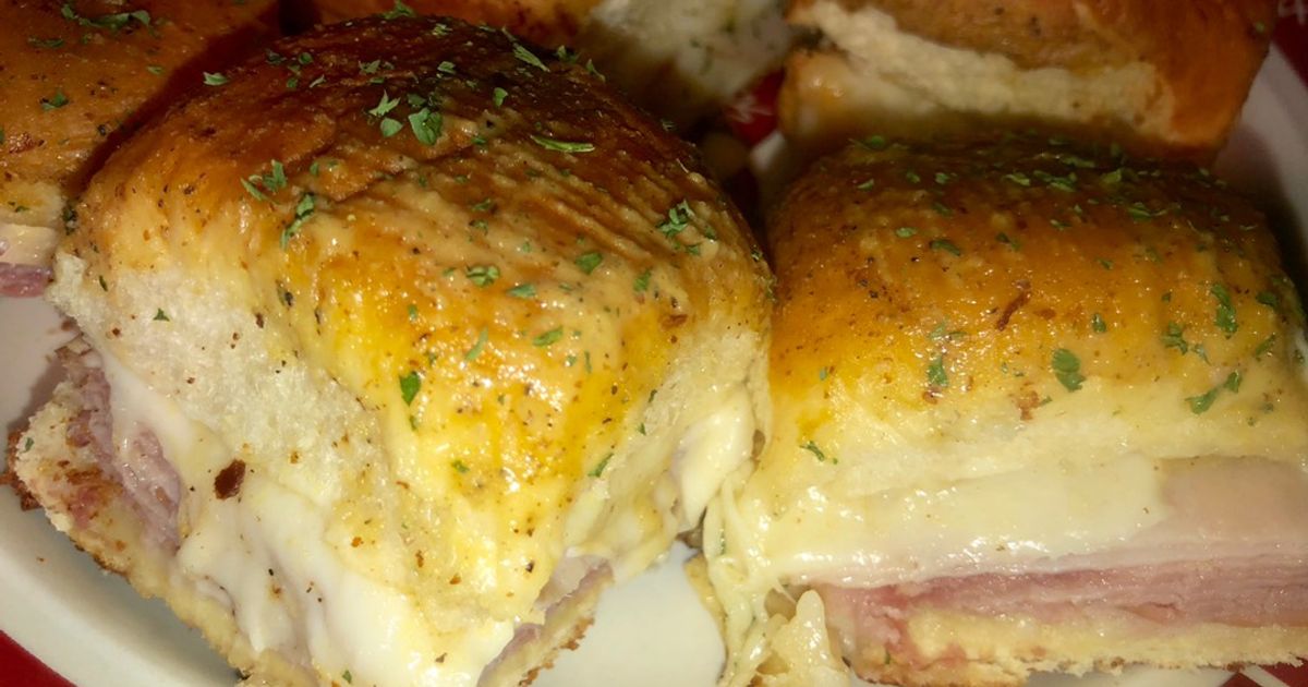 Ham And Swiss Sliders Recipe by Chef Nena