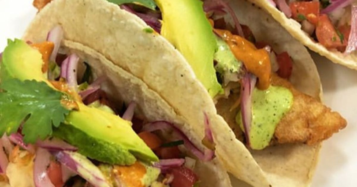 Ensenada Style Fish Tacos (Baja California) Recipe By Quique Borrayo ...