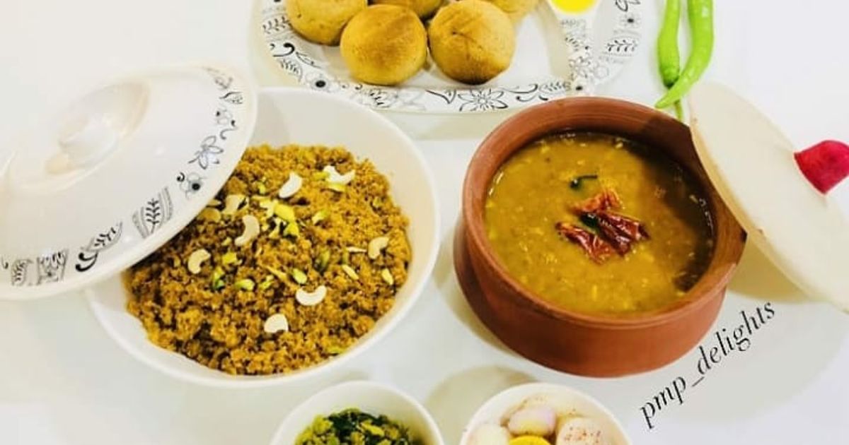 Dal Bati And Churma Recipe by pmp_delights - Cookpad