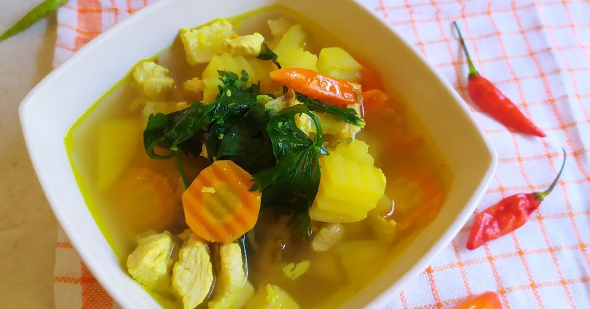 Resep Kare Ayam Sehat (Tanpa Santan) oleh Angel Rose - Cookpad