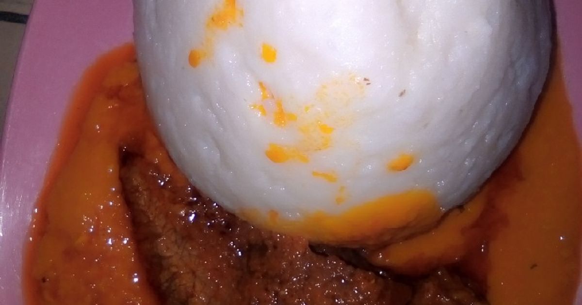 Tuwo Rice And Gbegiri (Beans Soup) Recipe by Idris Ameenat Lokoja - Cookpad