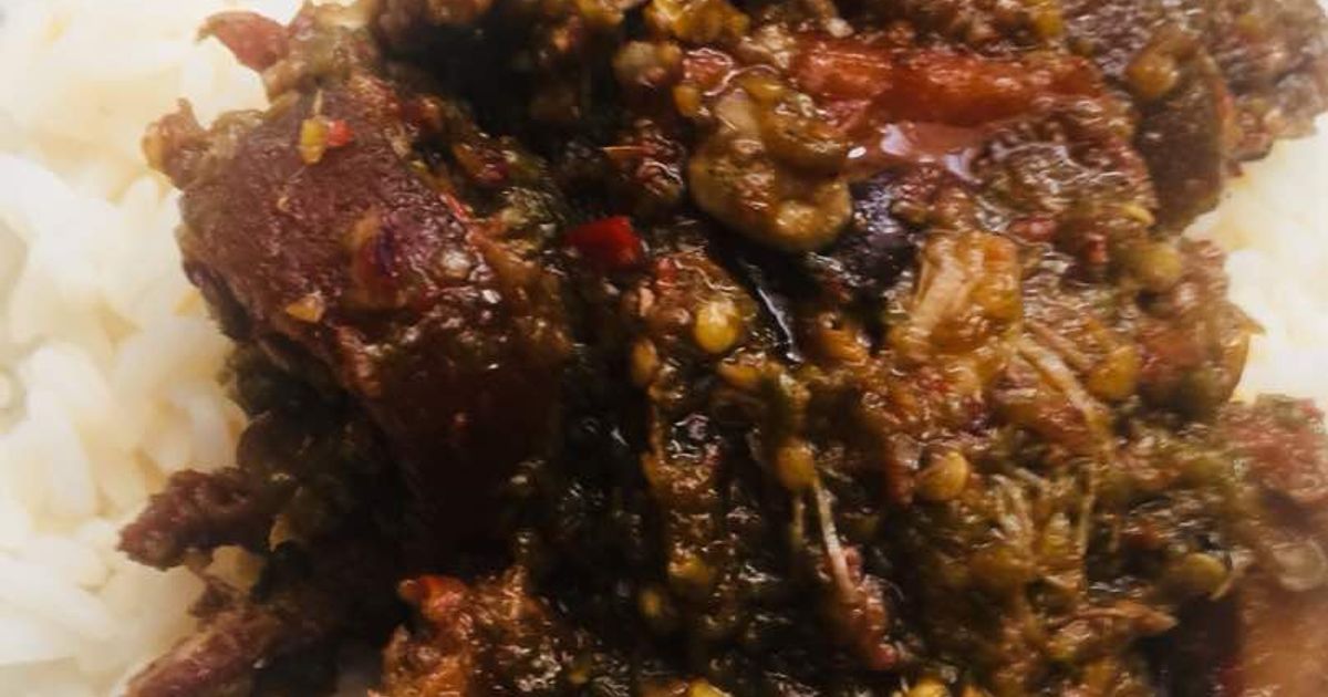 Ofada Rice With Sauce Recipe by Seun Tuyo - Cookpad