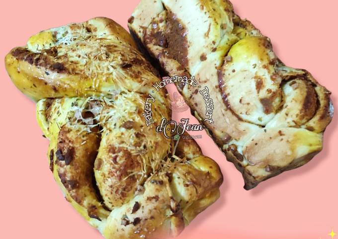 Resep Chicken floss toast oleh RAINBOW 🌈 - Cookpad