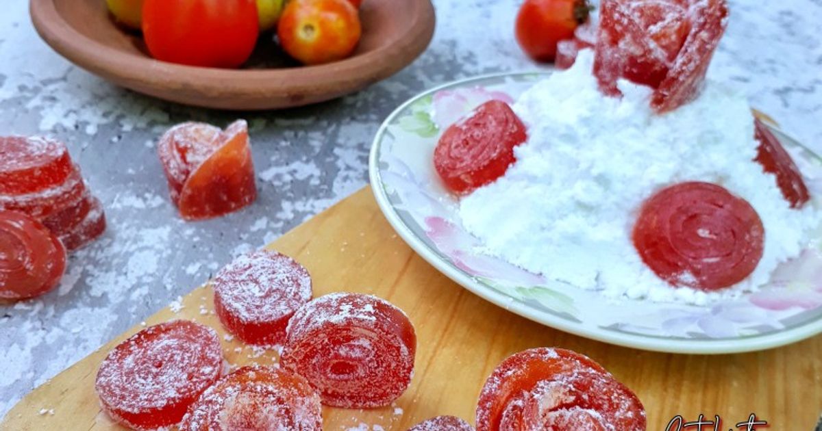 Resep Permen Jelly Tomat oleh Cut Listiya - Cookpad