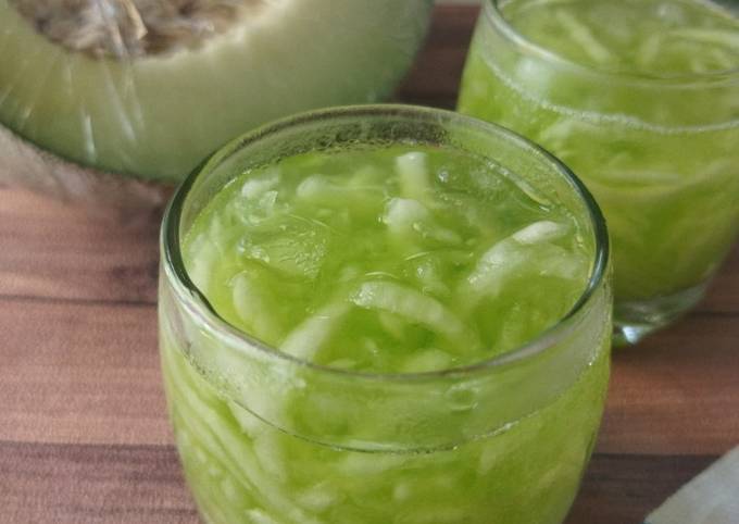 Resep Es Melon Serut oleh Daniar - Cookpad