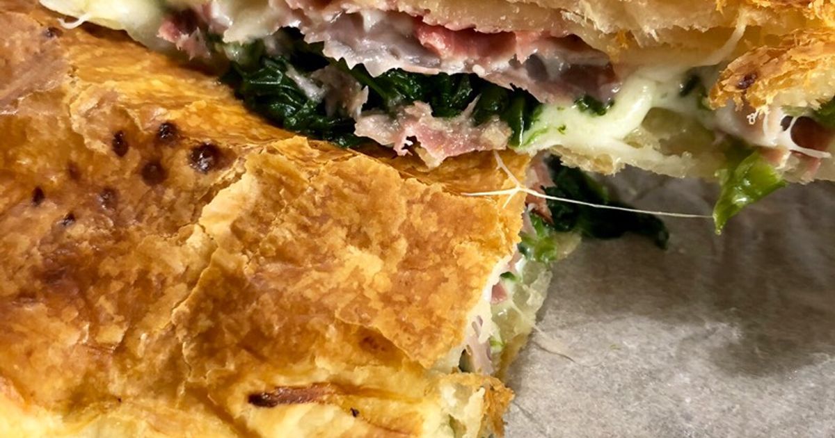Stuffed Calzone (Clean Out The Fridge) Recipe by Paola Catalano