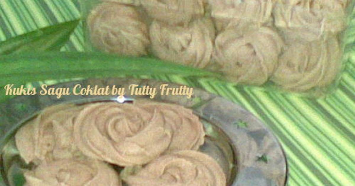 Resep Kukis Sagu Coklat oleh Tutty Frutty - Cookpad