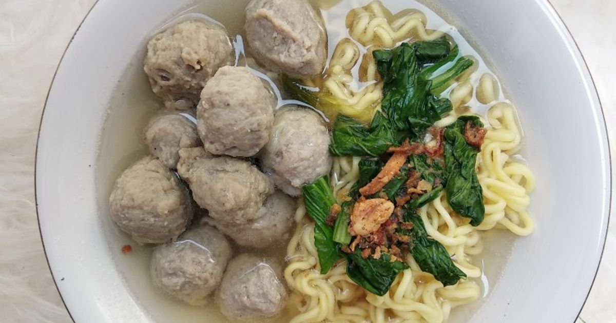 Resep Bakso Sapi Kenyal Kuah Ringan Tanpa Pengenyal (Resep Rahasia ...