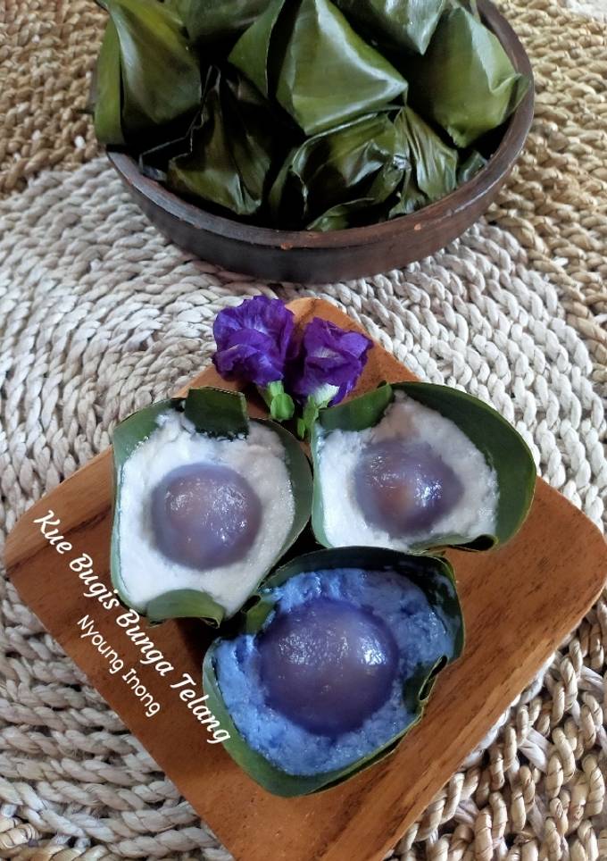 Resep Kue Bugis Bunga Telang oleh Ika Mahendra Moenif - Cookpad