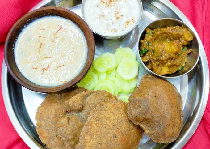 Vart ki thali Recipe by Dolly Kachhwani - Cookpad