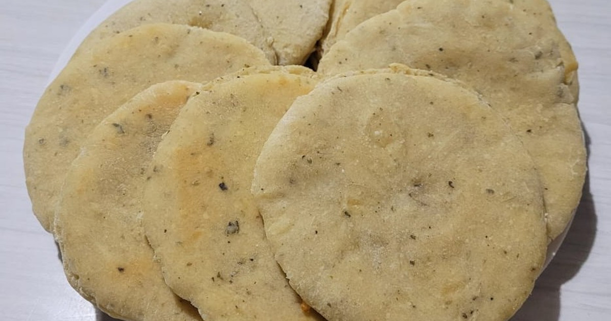 Pan De Pita/Pan árabe Saborizado Receta de July- Cookpad