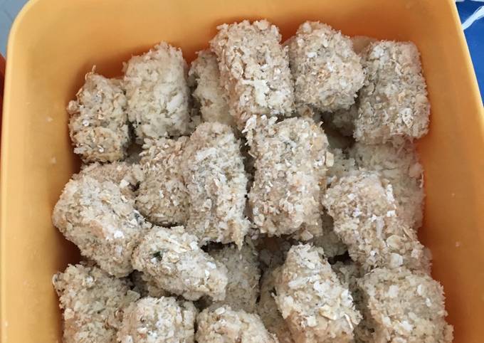 Resep Oat chicken nugget + foto step by step oleh zelika aprilia - Cookpad