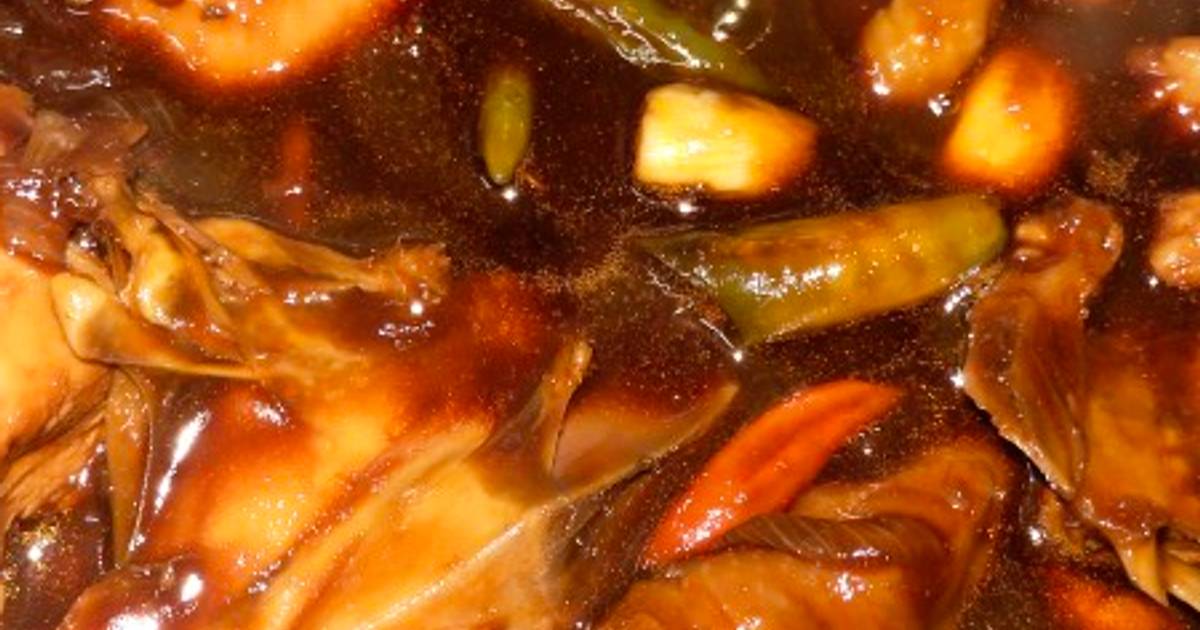 Resipi Ayam masak kicap kuah pekat oleh finasha 01 - Cookpad