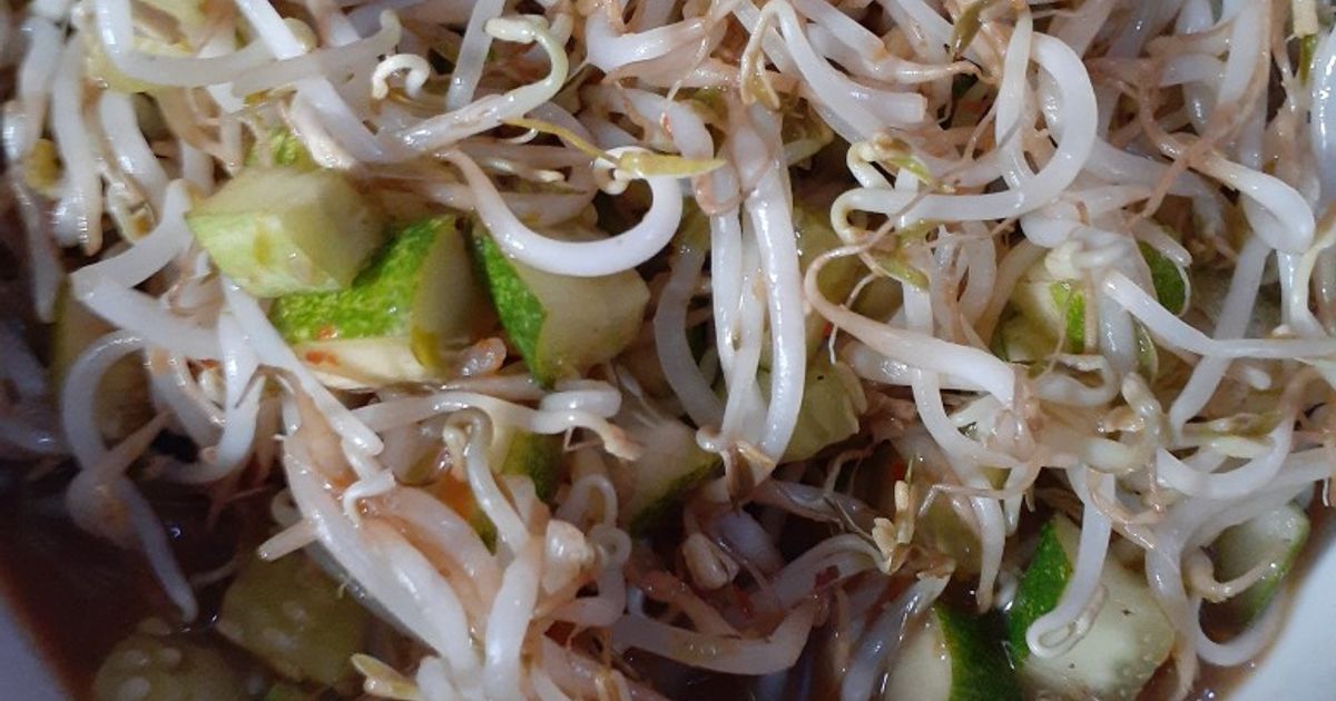 Resep Rujak Titog(timun Toge)🥰 oleh Novia Indah - Cookpad