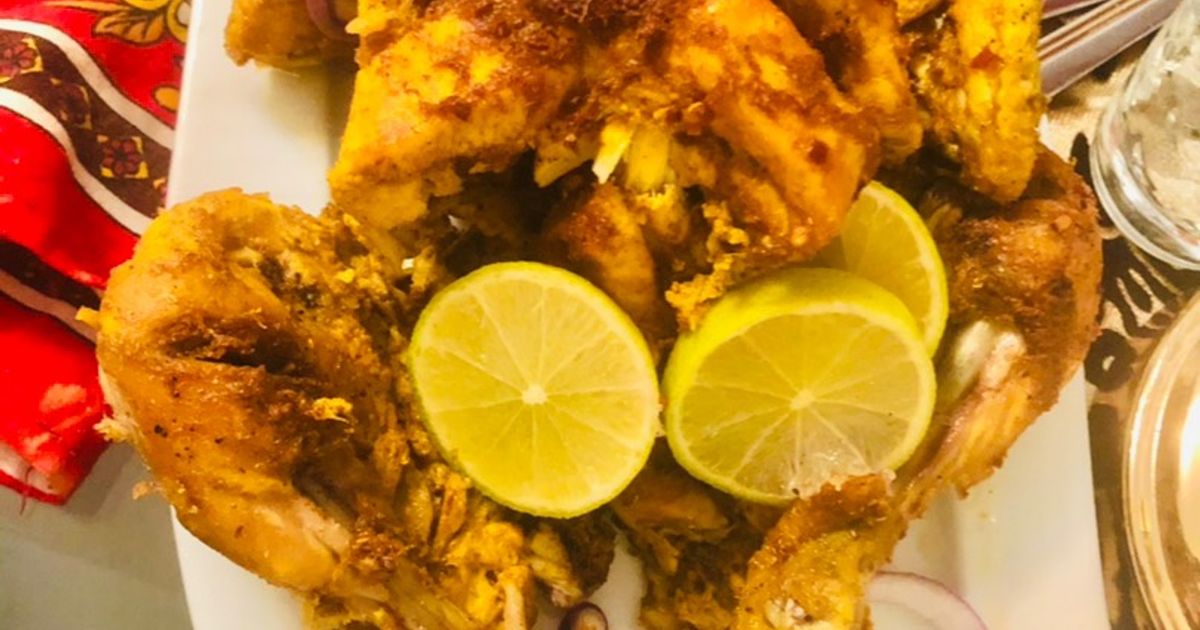 Steam Chargha (1st Try) Recipe by Rubi Ta - Cookpad