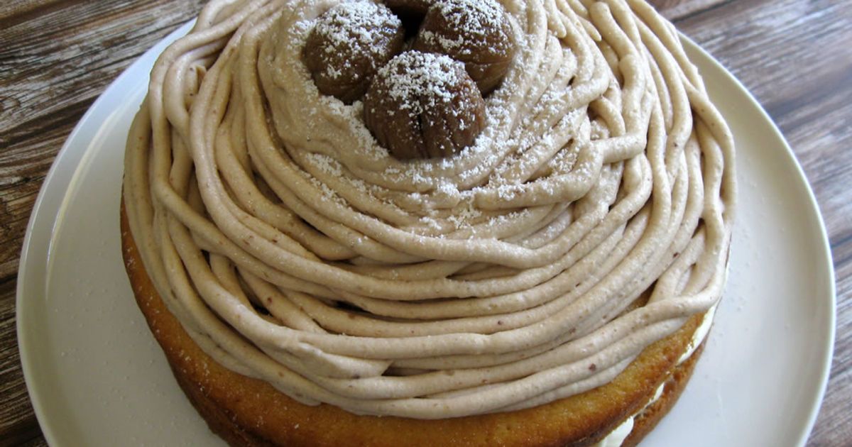 Mont Blanc Cake Recipe by Hiroko Liston - Cookpad