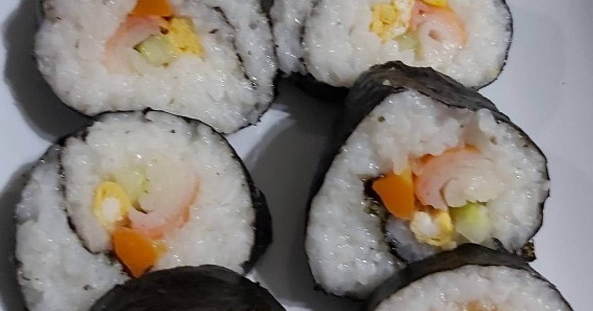 Resep Sushi sederhana bekal sekolah oleh Bunda Atsaby - Cookpad