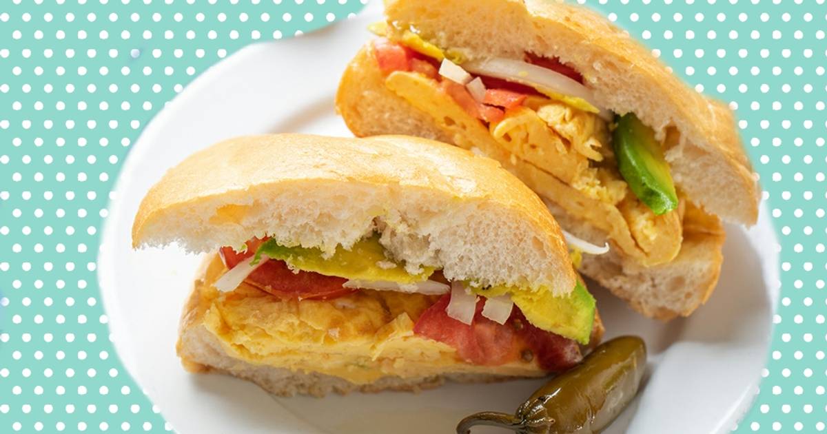 Torta de huevo fácil y rápido y por cierto delicioso con 🍞🥑😋 Receta de ...