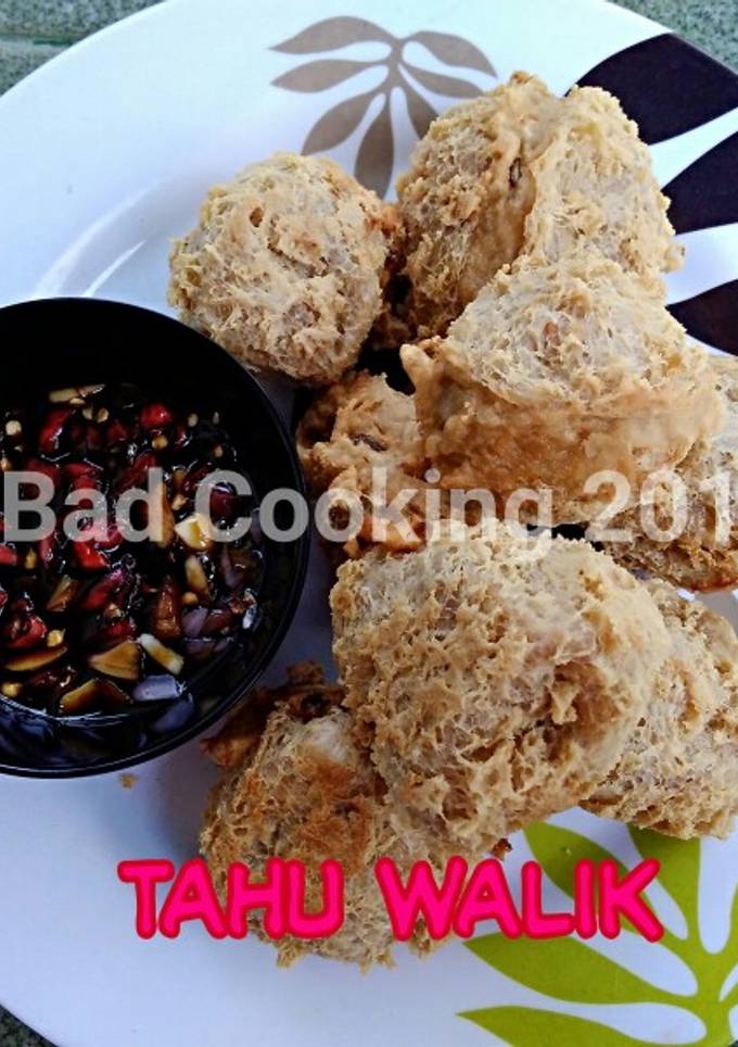 Resep Tahu walik krispy diluar empuk didalam oleh 🍴 Bad Cooking🍹 - Cookpad