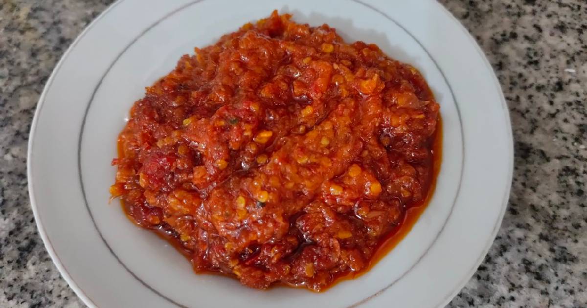 Resep Sambal Bawang Merah Pedas Oleh Velyn Cookpad
