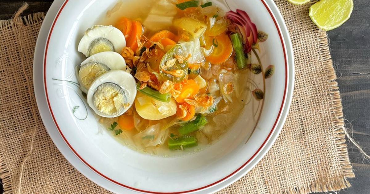 64 resep lauk pauk pelengkap sayur sop telur enak dan mudah - Cookpad