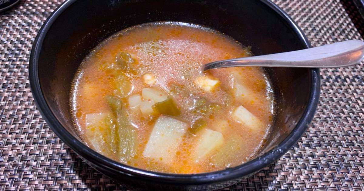 Caldo de papas con queso - 498 recetas caseras- Cookpad