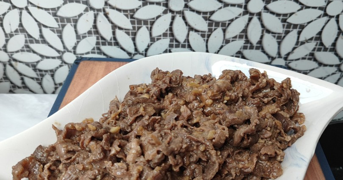 Resep 162. Tumis Daging Sederhana oleh Widya Ari Santi - Cookpad